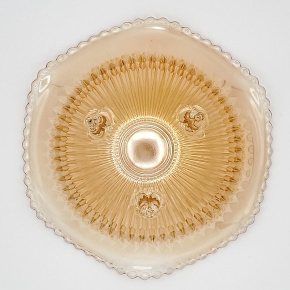 N/A | Accents | Depression Glass Marigoldorange Candy Bowl | Poshmark